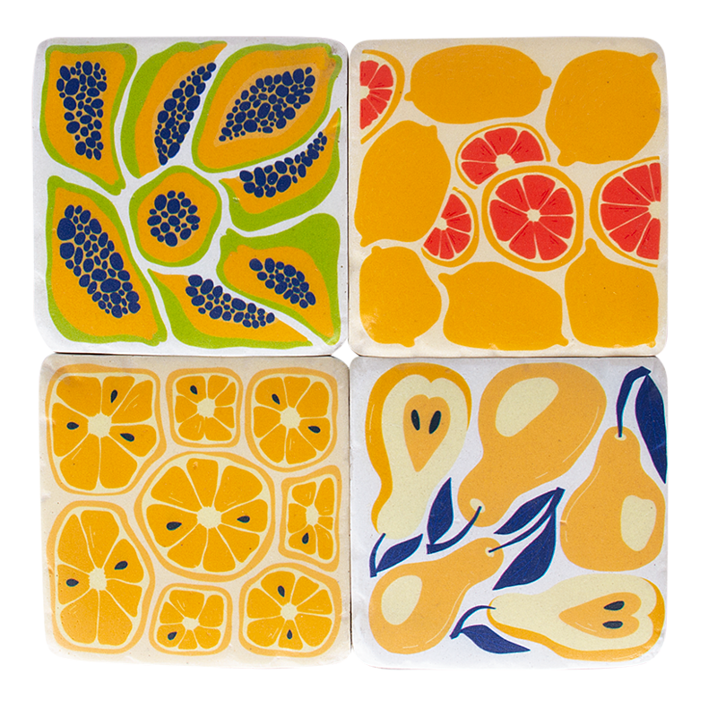 WORCESTER Set Of 4 Coaster - Furniture & Homeware Store In Australia
