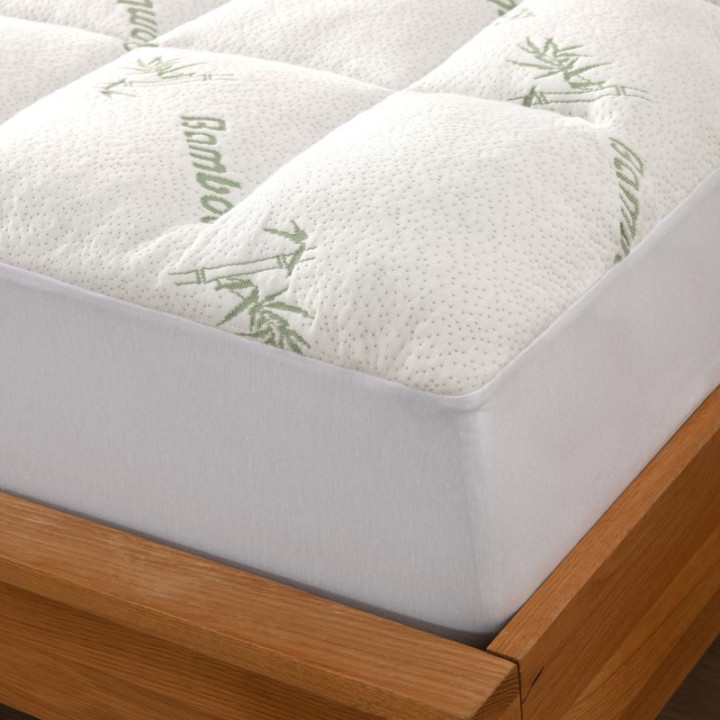 ACALA Bamboo Covered Mattress Topper - Furniture & Homeware Store In ...